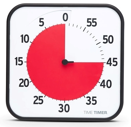 Time Timer Original 12 inch visual countdown timer – Friendlies Independent Living